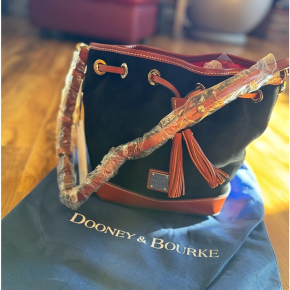 Dooney & Bourke | Bags | Dooneybourke Suede Small Drawstring Bag | Poshmark